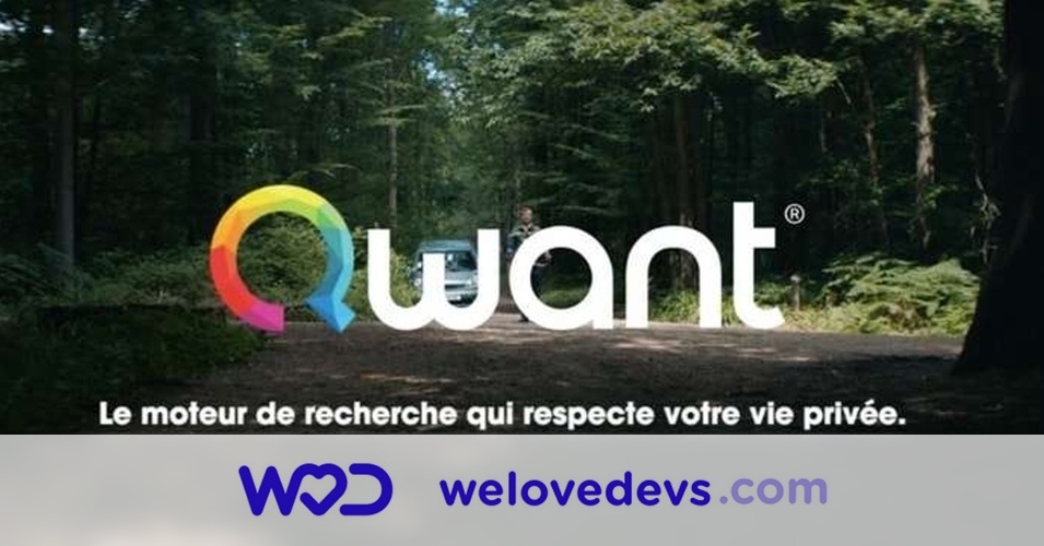 Web developer Qwant Junior - Qwant - Emploi IT